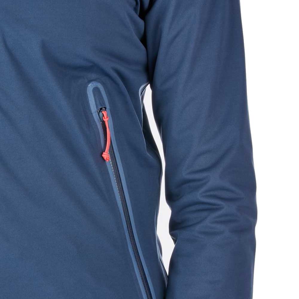 Rab Kinetic Plus Su Geçirmez Kadın Ceket,Antrasit